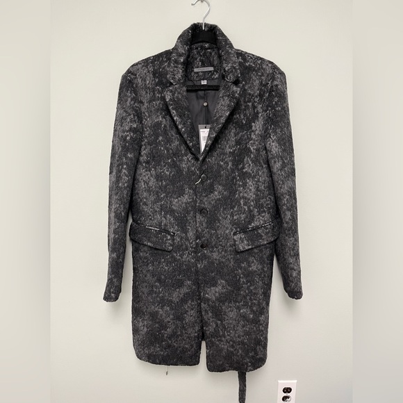 John Varvatos | Jackets & Coats | John Varvatos Collection Belted Coat ...